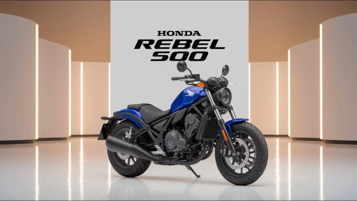 Honda Rebel 500 2025 Launched – Powerful 500cc Engine, Stylish Cruiser ...